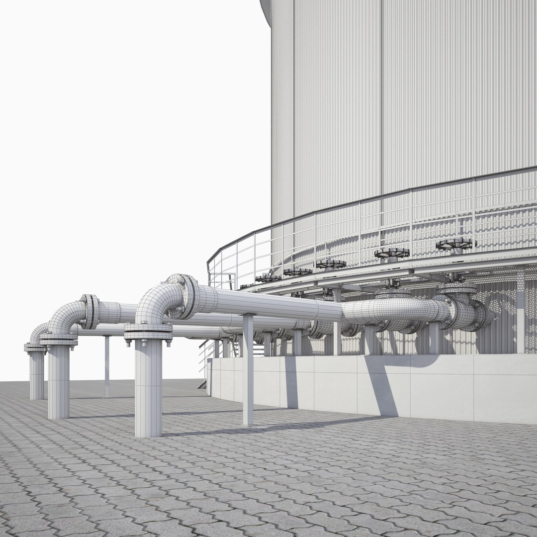 Oil Reservoir 3000 3D Model | 1142354 | TurboSquid