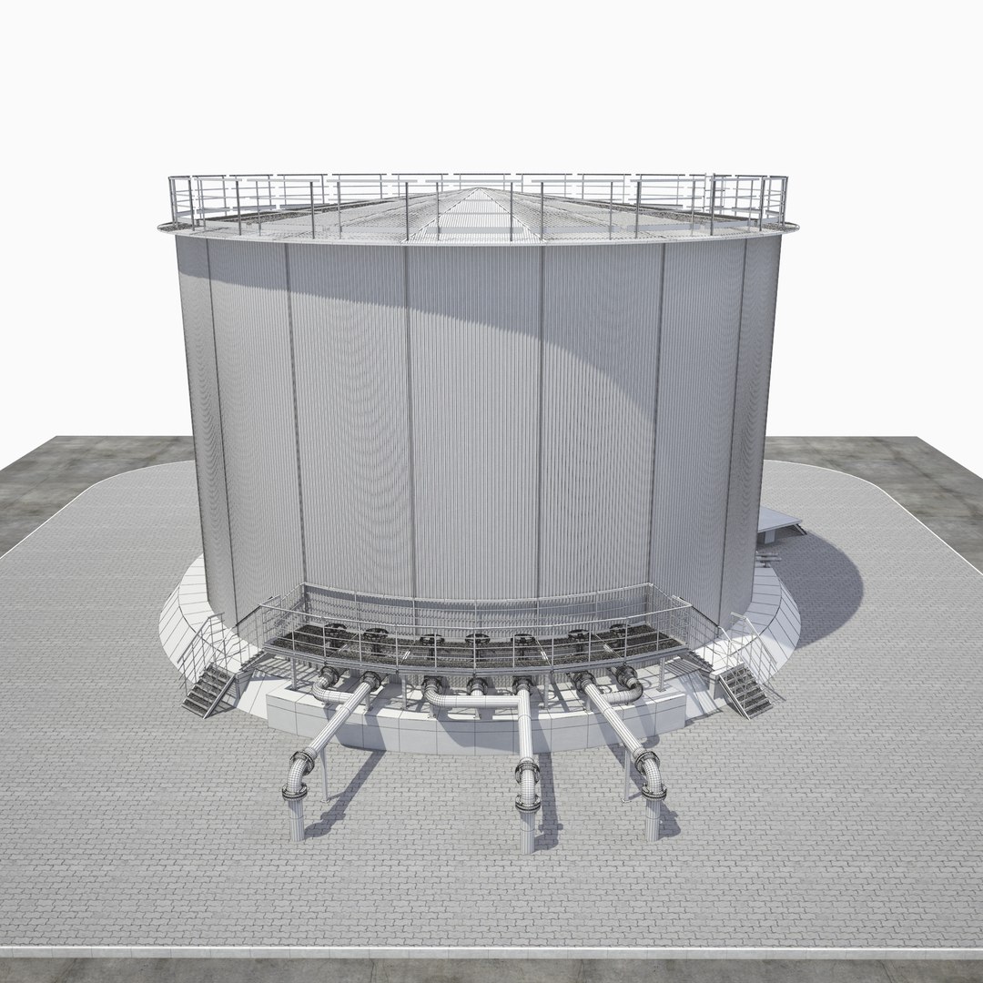 Oil Reservoir 3000 3D Model | 1142354 | TurboSquid
