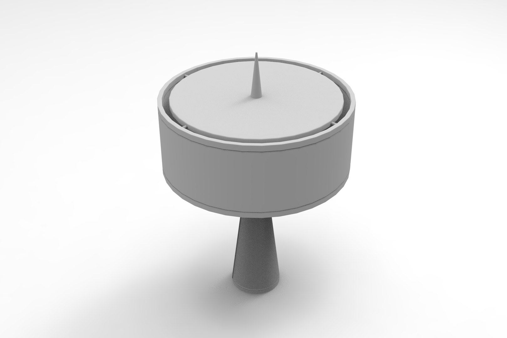 Needle Table Lamp Model - TurboSquid 1868070