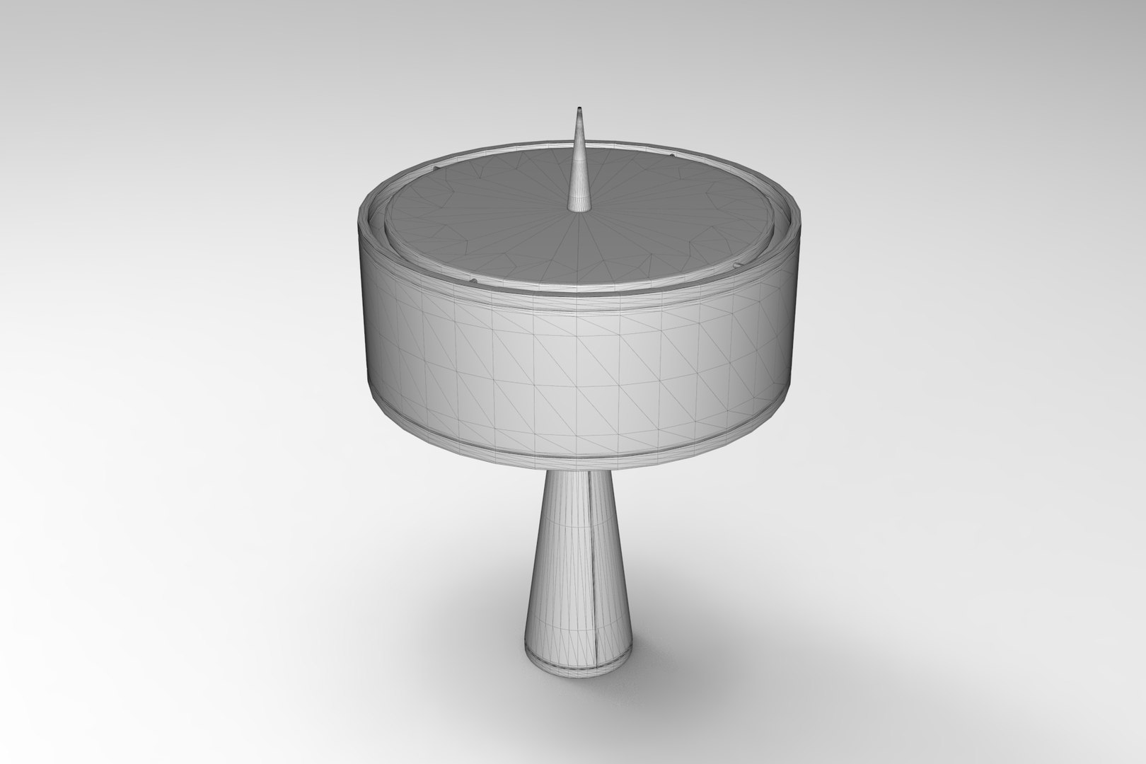 Needle Table Lamp Model - TurboSquid 1868070