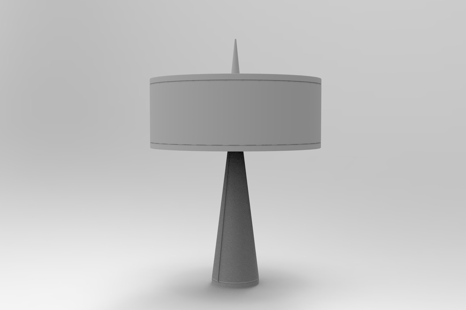 Needle Table Lamp Model - TurboSquid 1868070