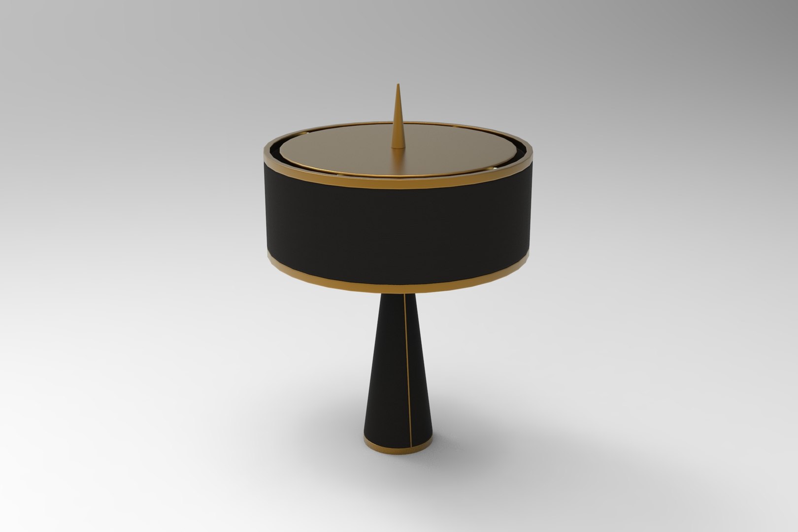 Needle Table Lamp Model - TurboSquid 1868070