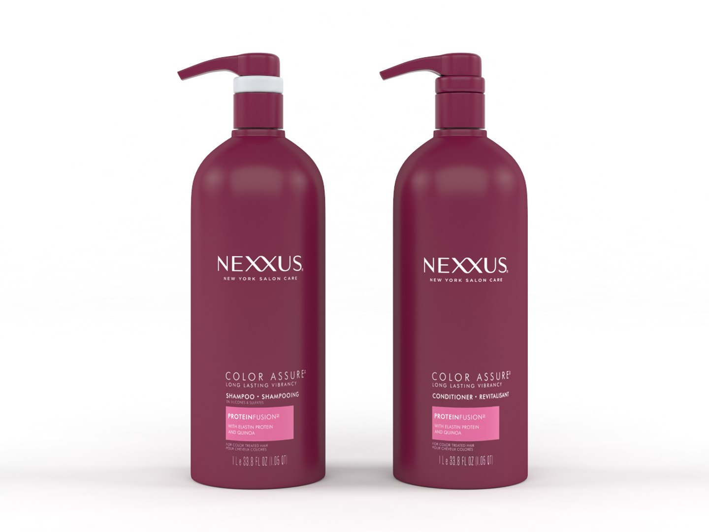 Nexxus shampoo conditioner 3D model - TurboSquid 1590667