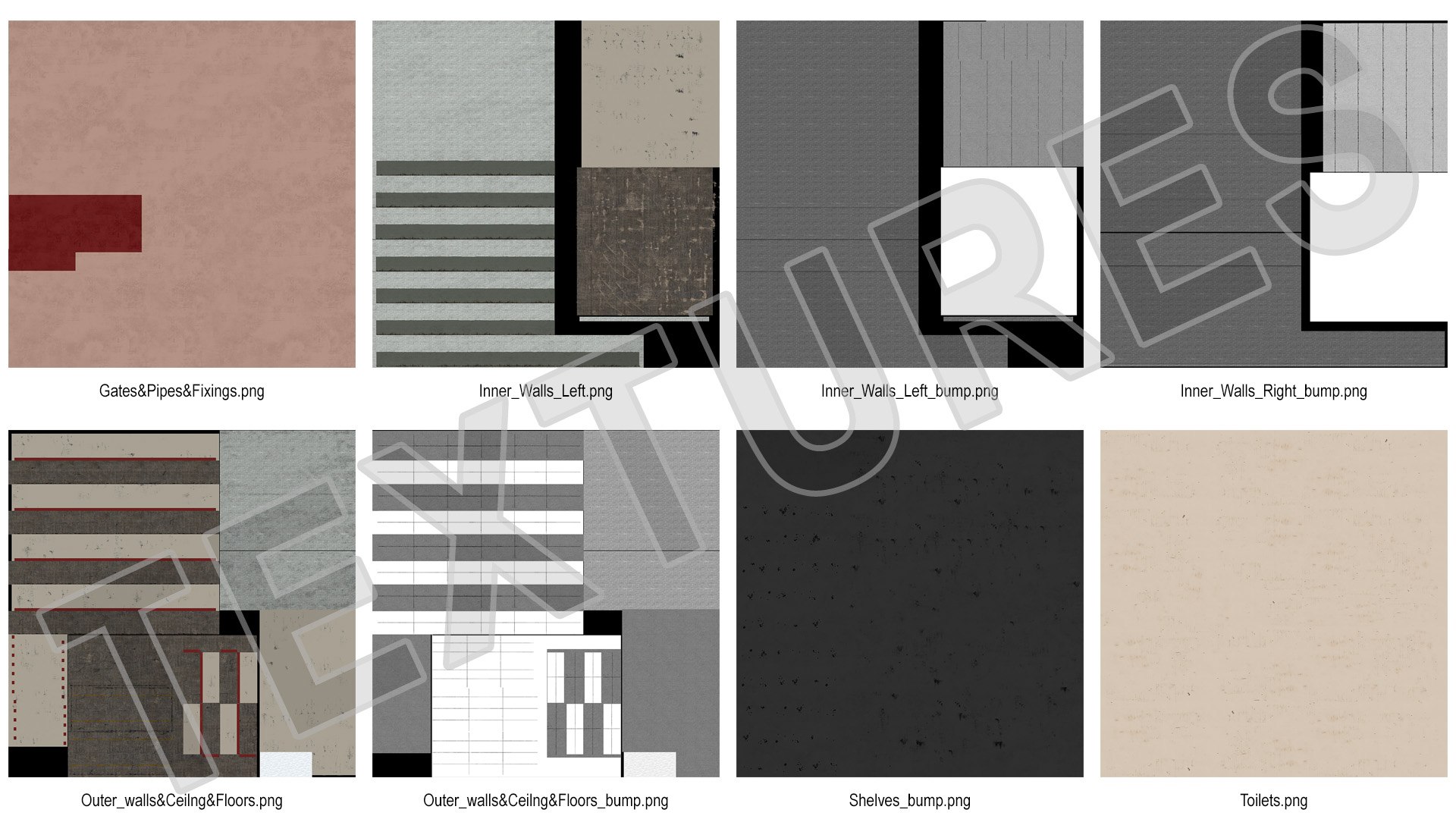 3D Model Alcatraz Block Cellhouse - TurboSquid 2068817