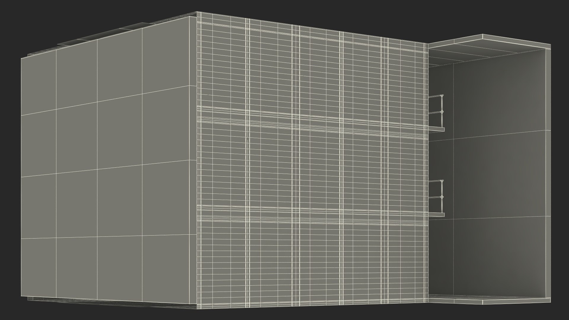 3D Model Alcatraz Block Cellhouse - TurboSquid 2068817