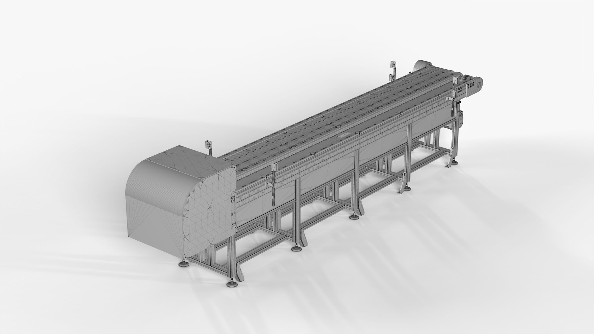 Automatic Crank Shaft Stainless Steel Plate Chain Line Model ...