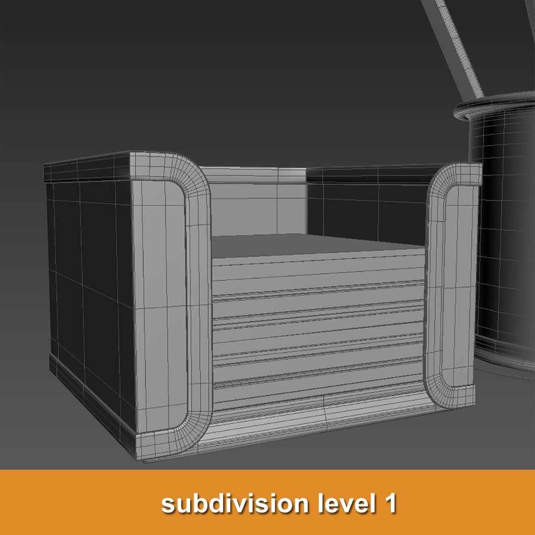 Pencil Paper Holder 3D Model - TurboSquid 1201195