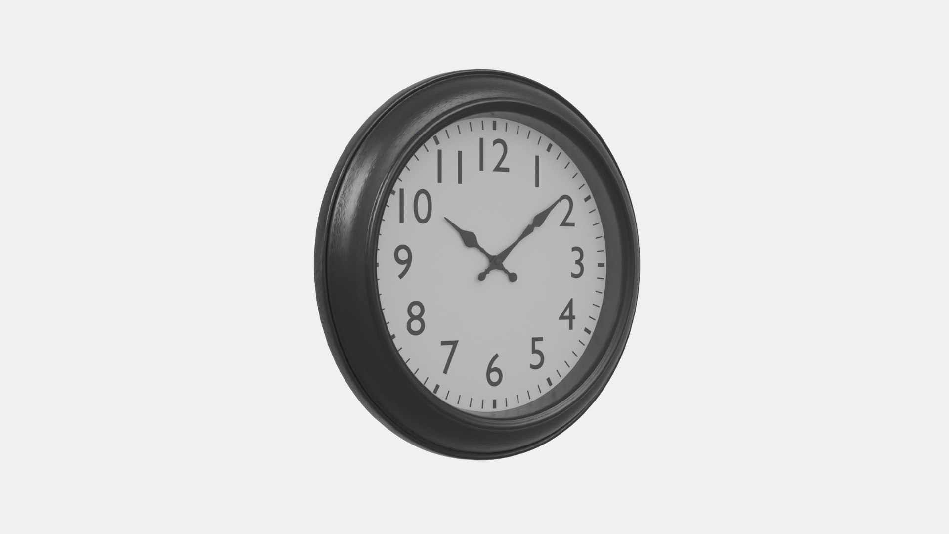 3D Traditional Wall Clock01 Model - TurboSquid 2124010
