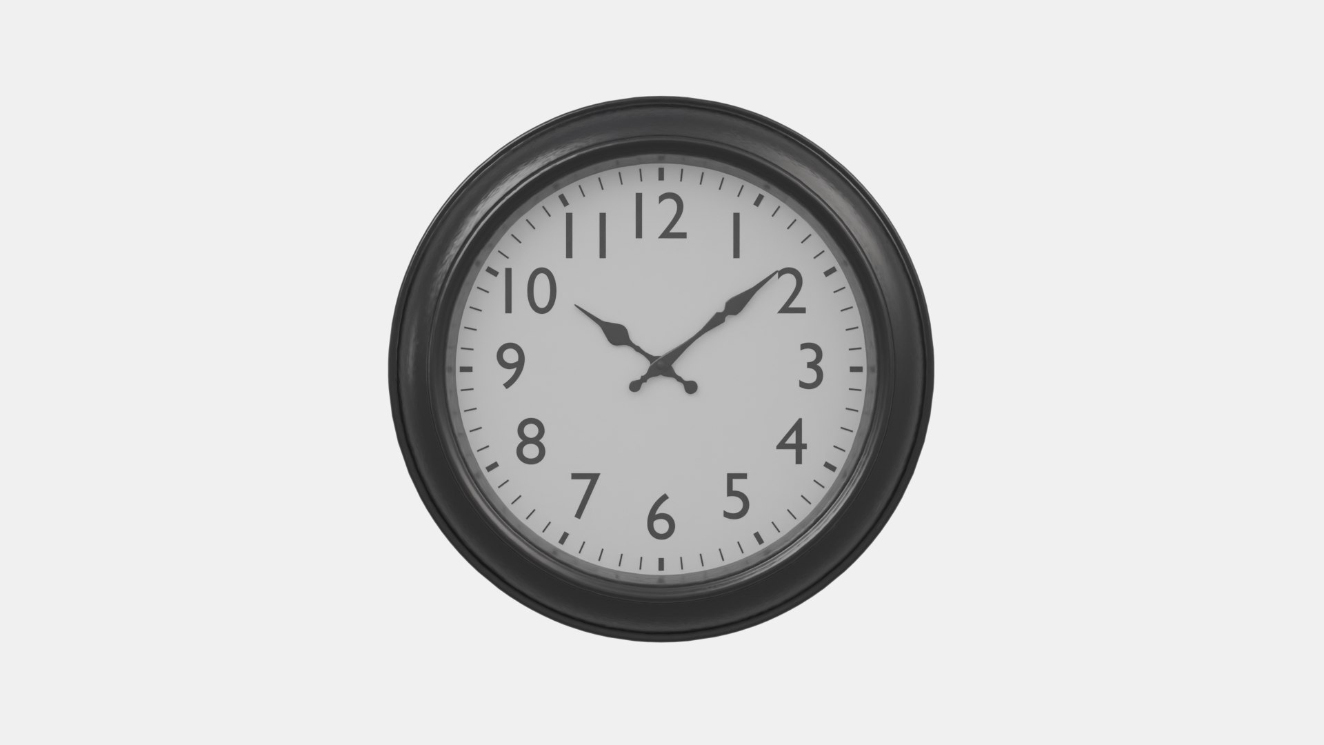 3D Traditional Wall Clock01 Model - TurboSquid 2124010