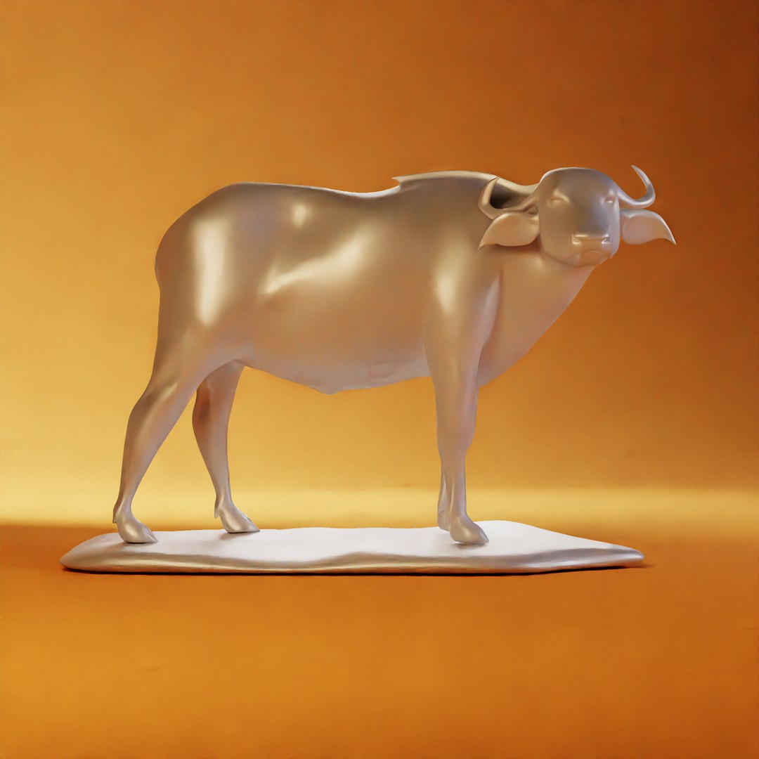 3D Buffalo - TurboSquid 2035303