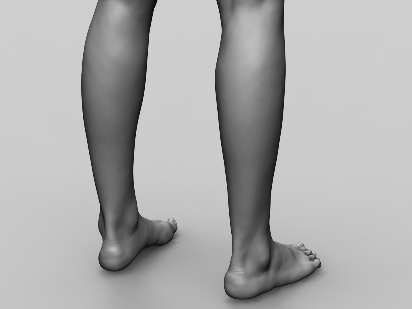 3d Obj Female Basemesh