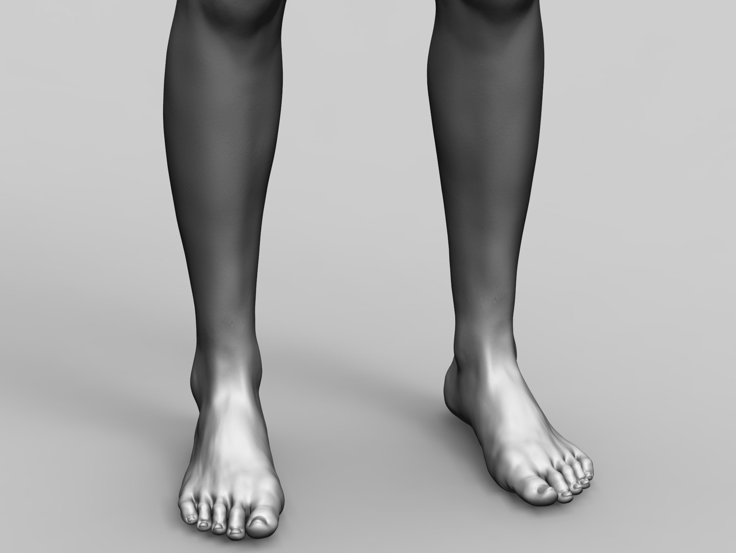 3d Obj Female Basemesh