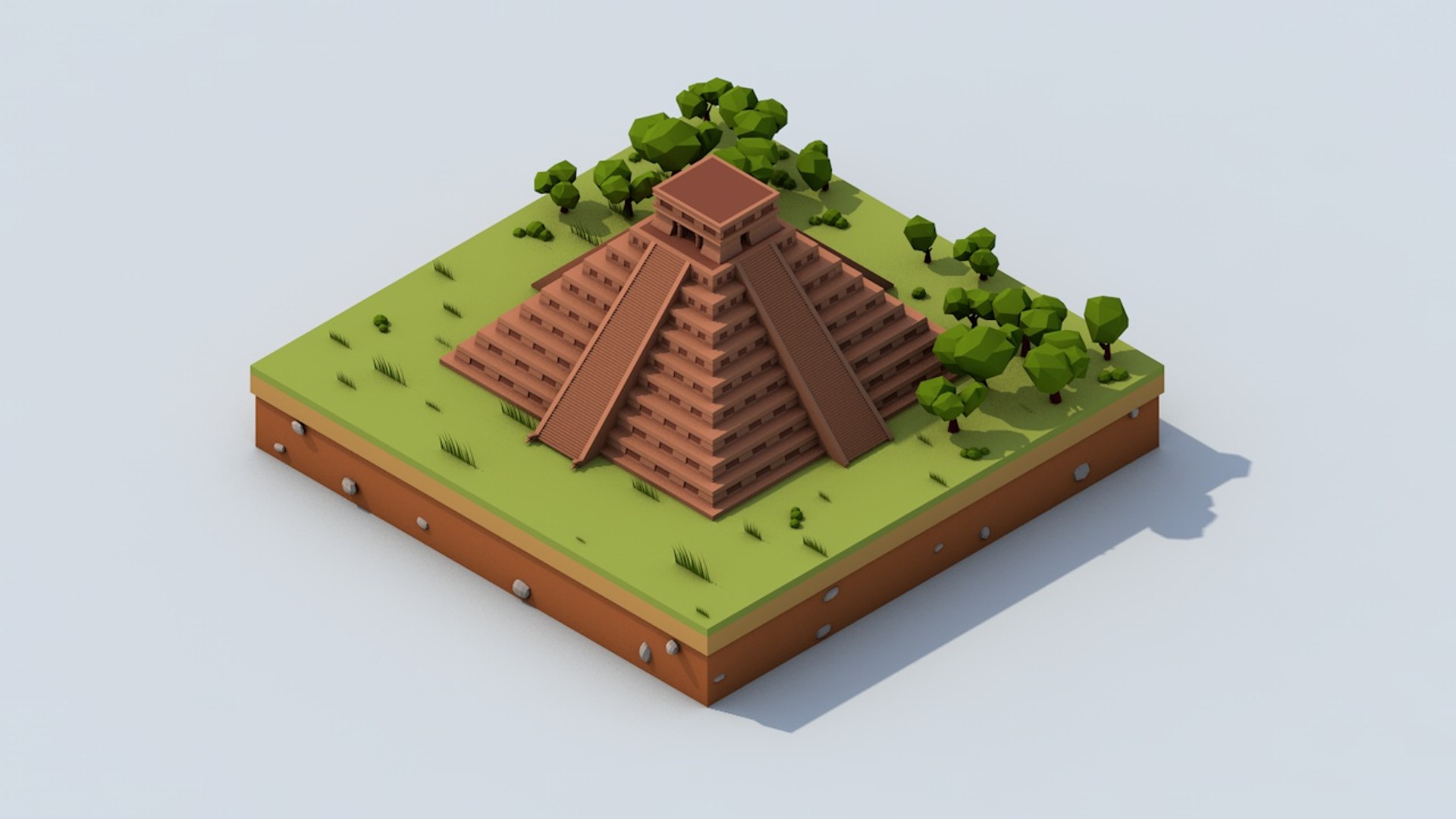 chichen itza 3d