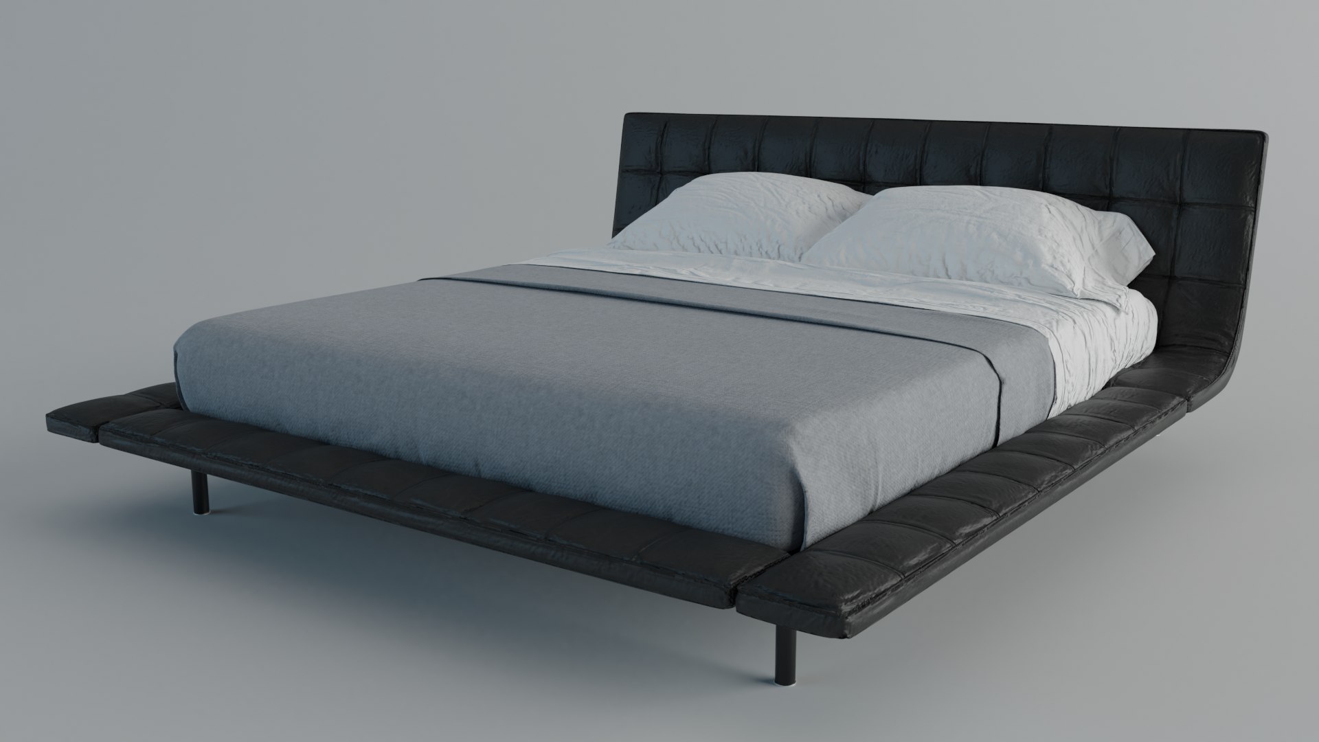 Poliform Onda Bed 3D Model - TurboSquid 1430402