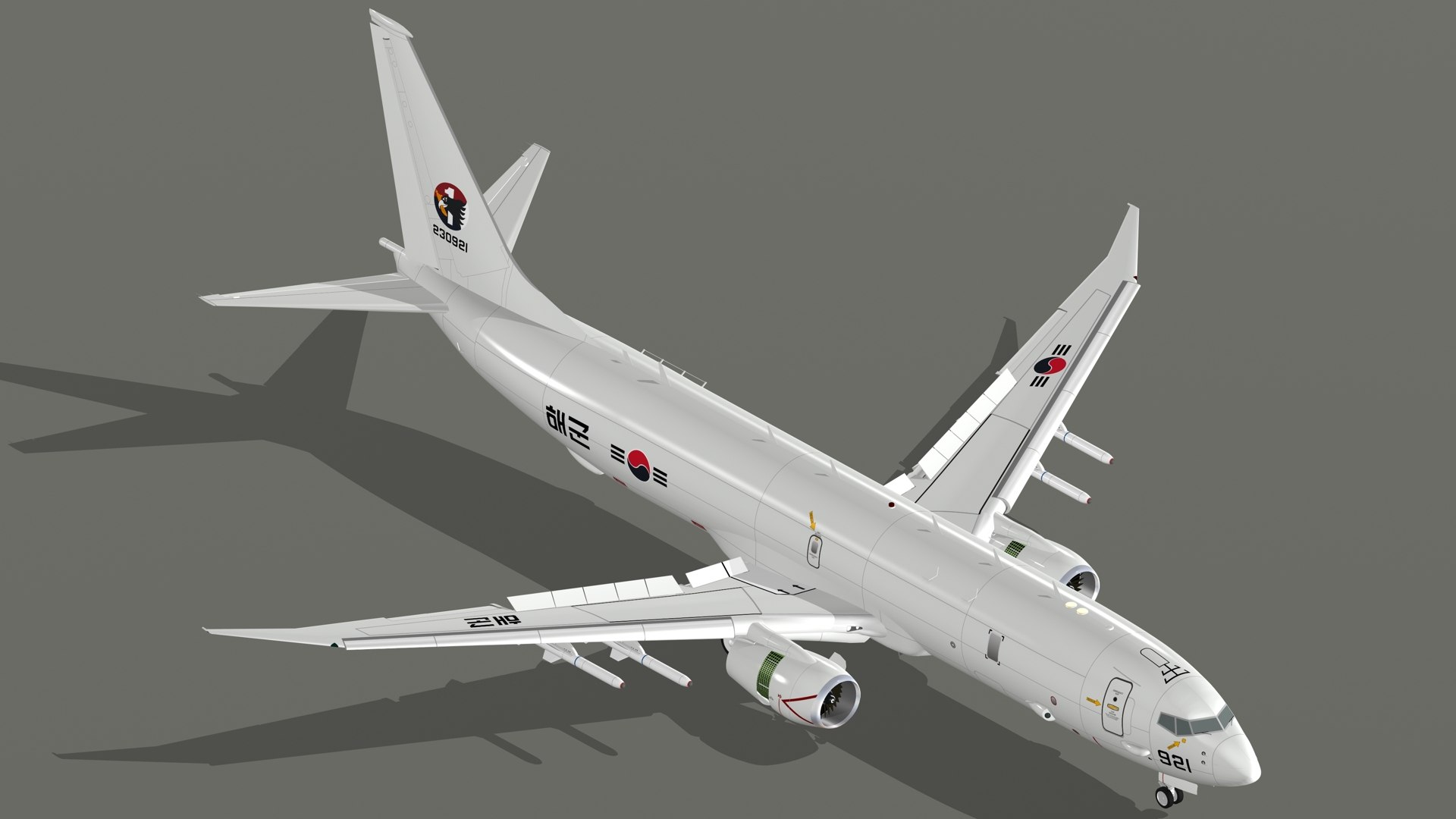 P-8A Poseidon Republic Of Korea Navy 3D Model - TurboSquid 2071352