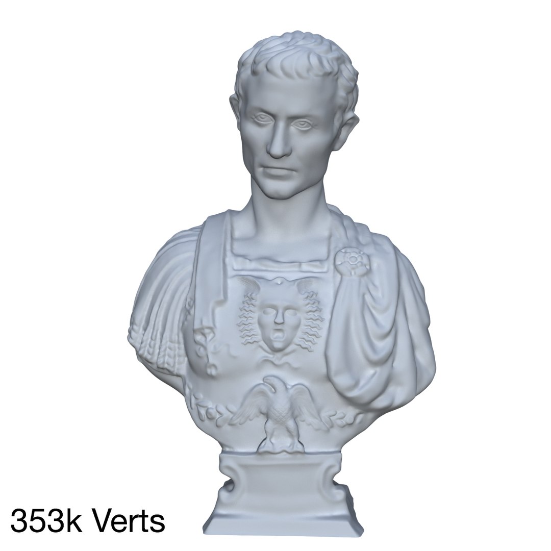 3D Julius Caesar Model - TurboSquid 1351914