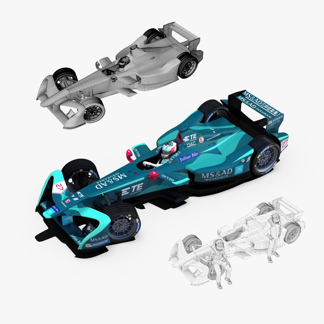 3D Car Rigged - TurboSquid 1238758