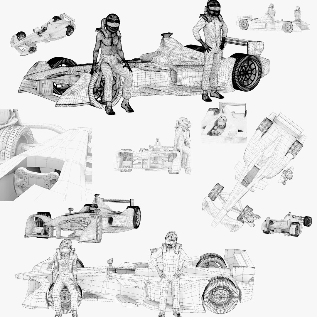 3D Car Rigged - TurboSquid 1238758