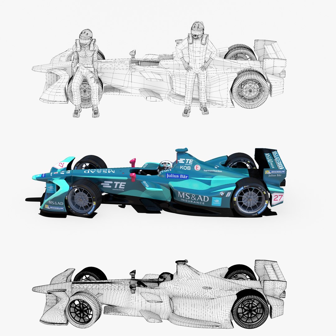 3D Car Rigged - TurboSquid 1238758