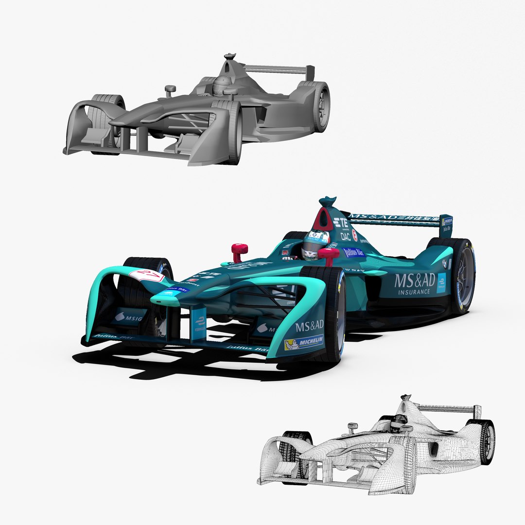 3D Car Rigged - TurboSquid 1238758