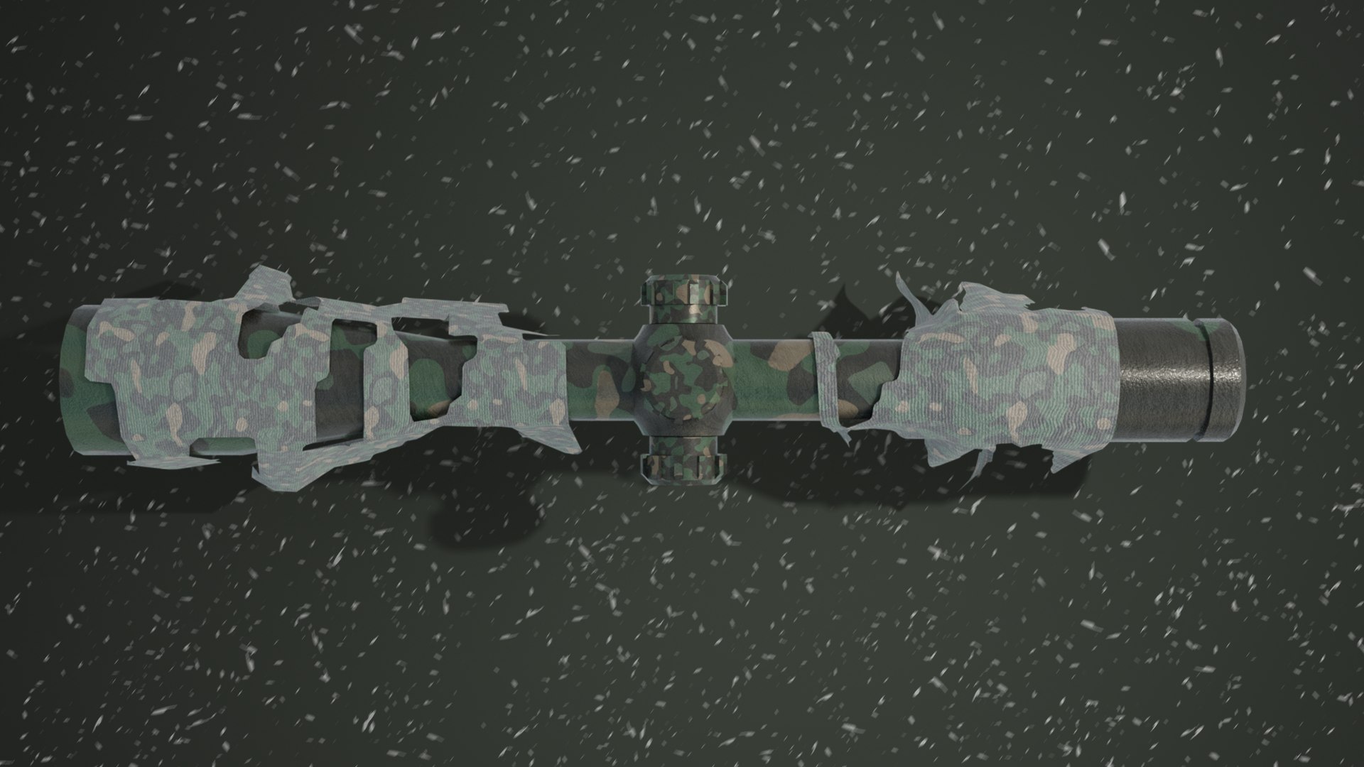 3D Tactical Sniper Scope model - TurboSquid 1867819