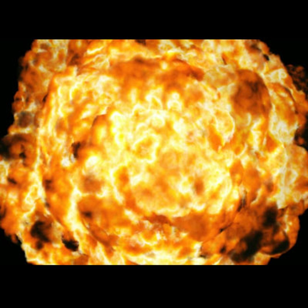 Explosion Fireball 3d Model