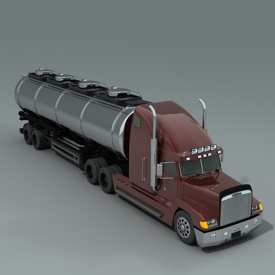 3d Model Freightliner Truck