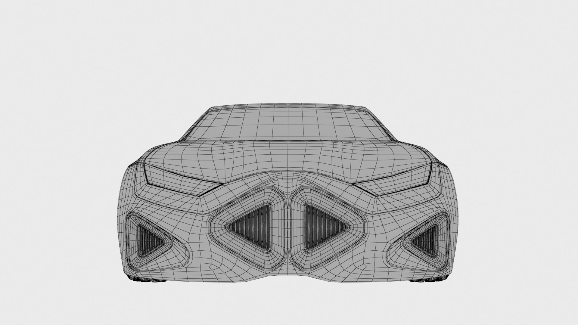 Generic New Sport Compact Concept Car Design 3D Model - TurboSquid 1896757