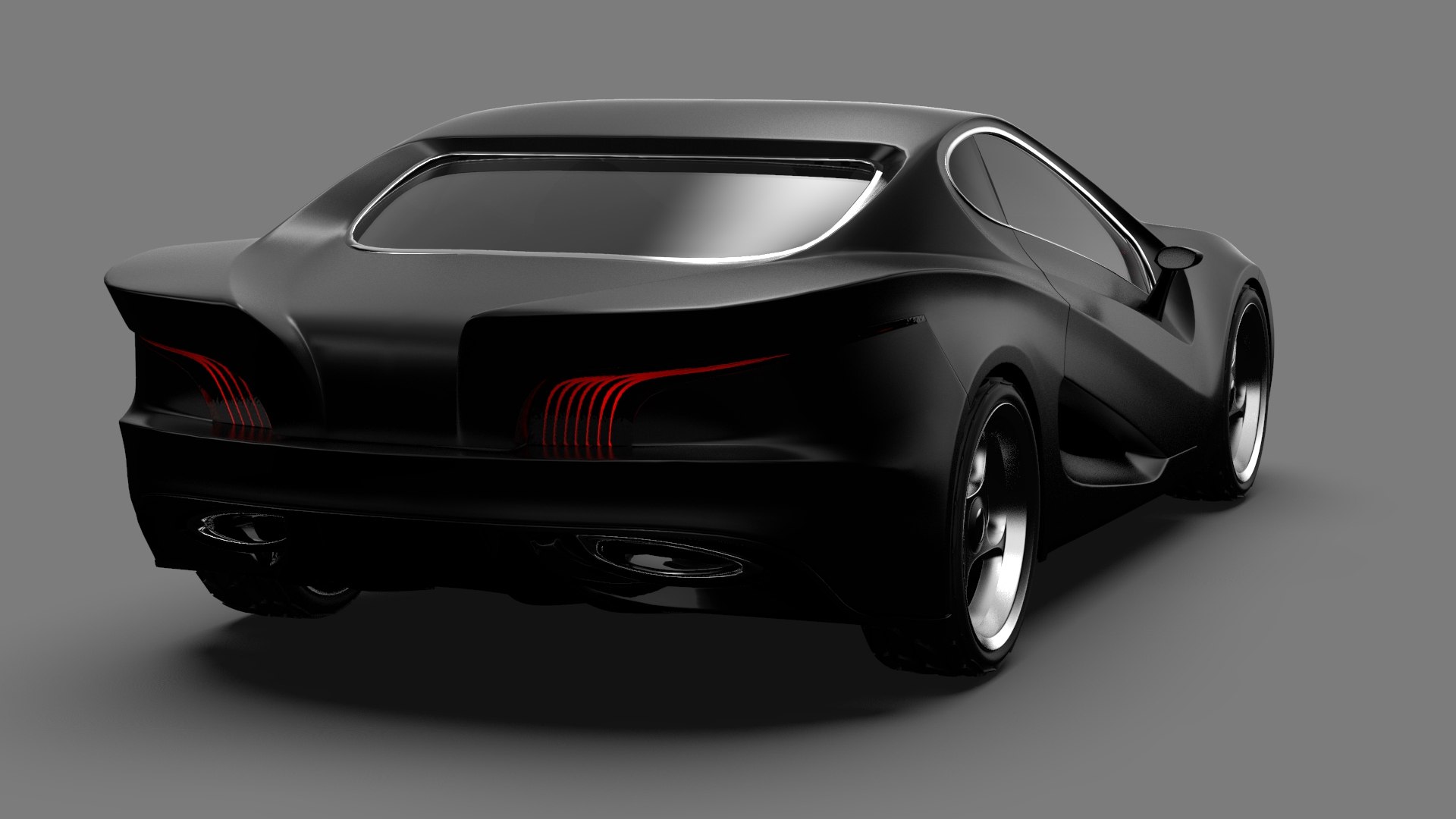 Generic New Sport Compact Concept Car Design 3D Model - TurboSquid 1896757