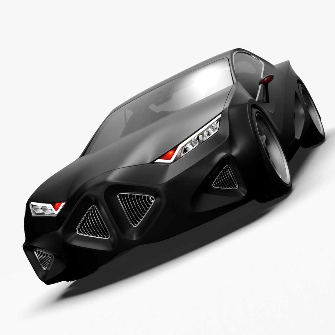 Generic New Sport Compact Concept Car Design 3D Model - TurboSquid 1896757