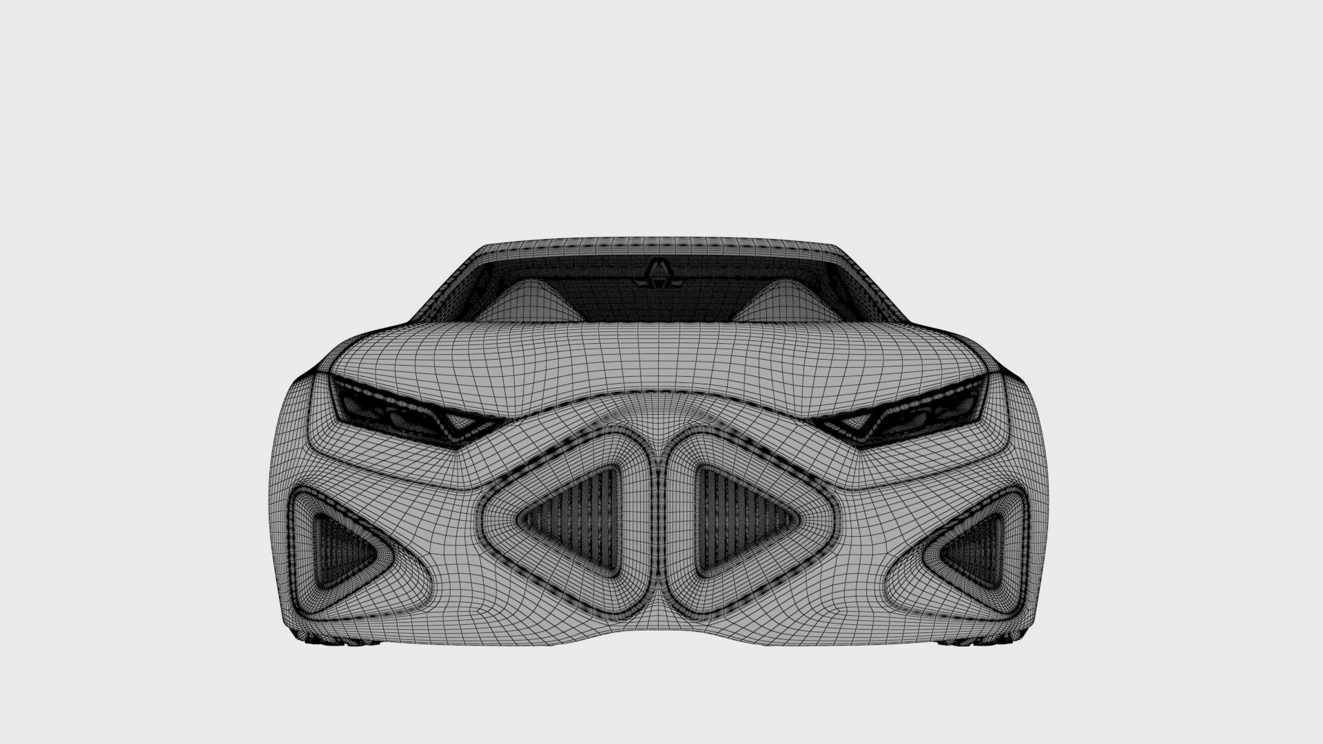 Generic New Sport Compact Concept Car Design 3D Model - TurboSquid 1896757