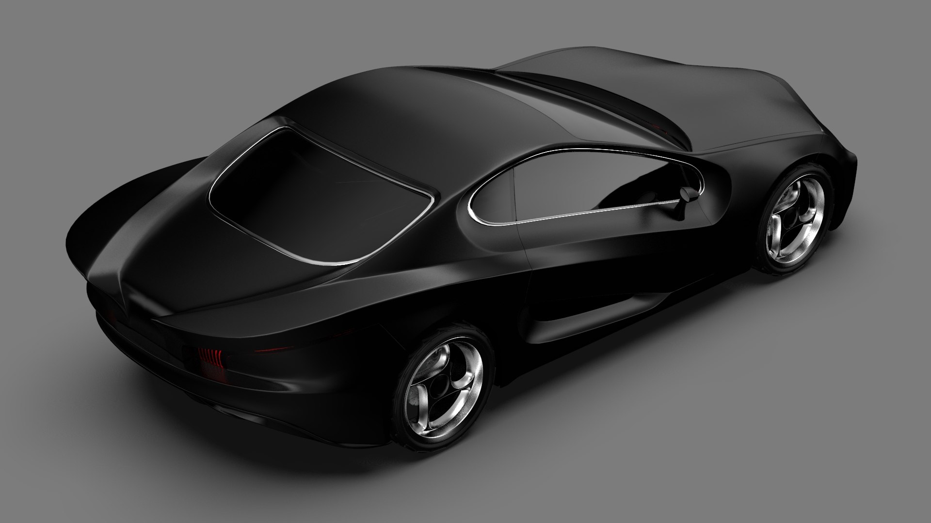 Generic New Sport Compact Concept Car Design 3D Model - TurboSquid 1896757