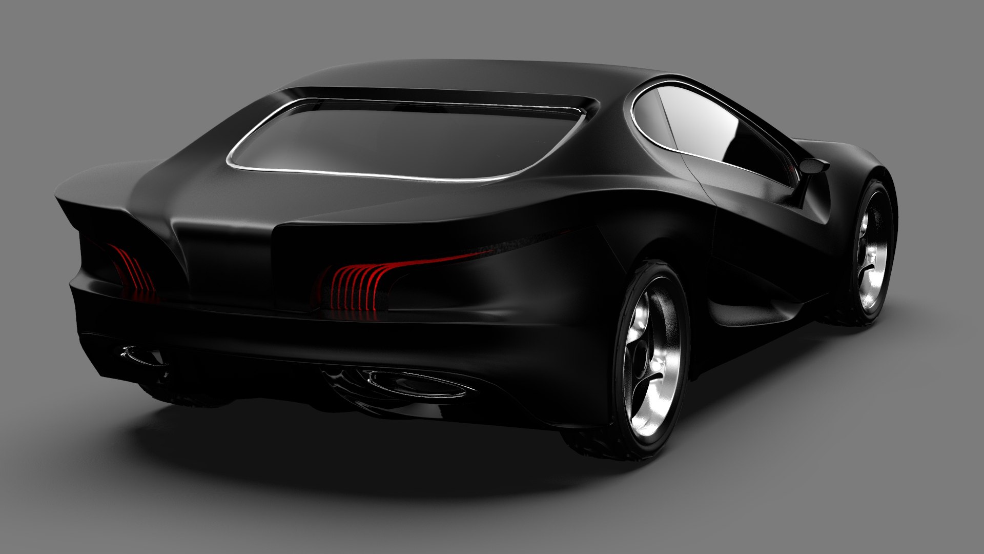 Generic New Sport Compact Concept Car Design 3D Model - TurboSquid 1896757