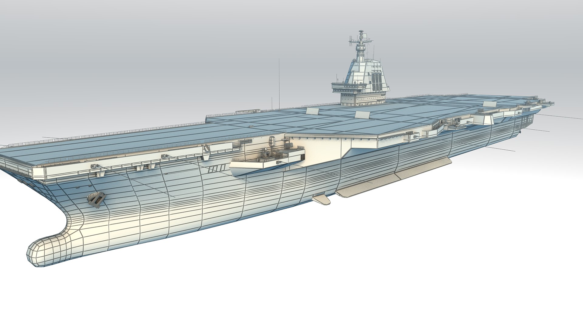 3D Chinese Aircraft Carrier CV-18 Fujian Model - TurboSquid 2038305