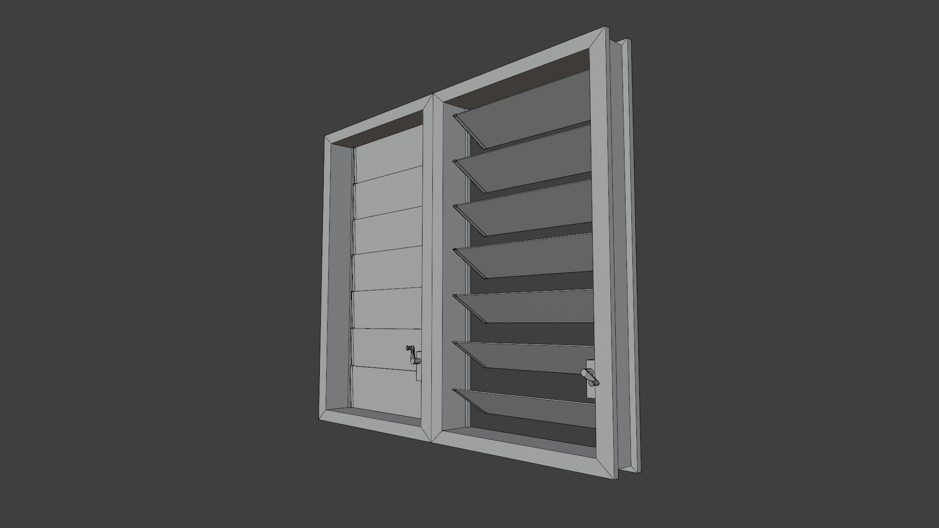 3D Model The Jalousie Window - TurboSquid 1930566