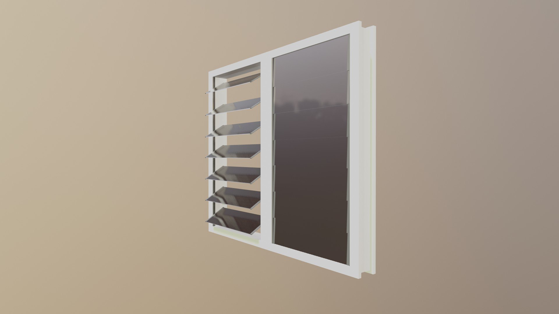3D Model The Jalousie Window - TurboSquid 1930566