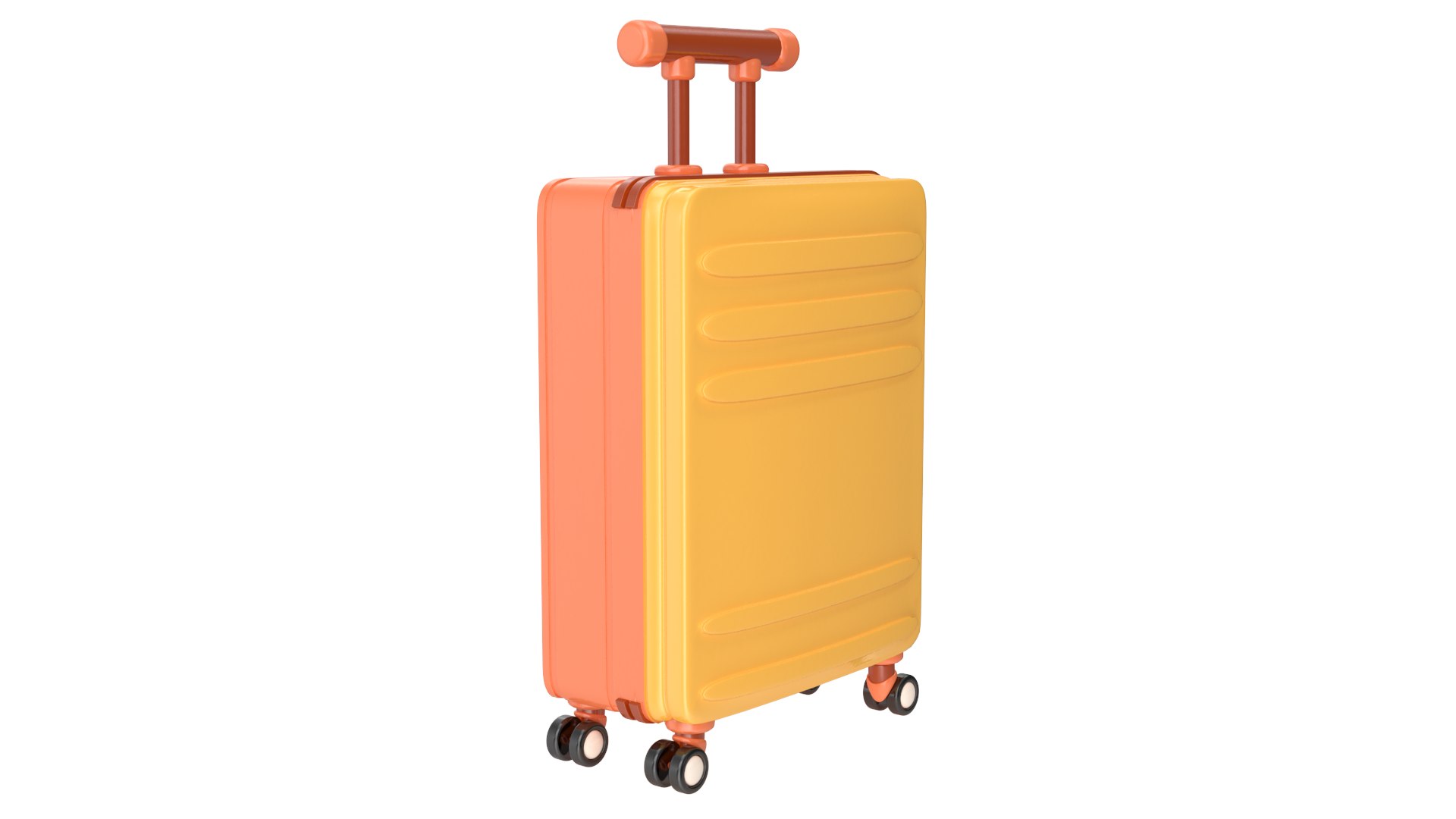3D Cartoon Bagage - TurboSquid 2417961