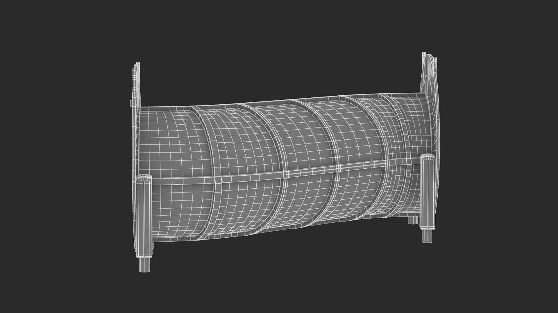 Lappset Long Tube Tunnel 3D Model - TurboSquid 1775476