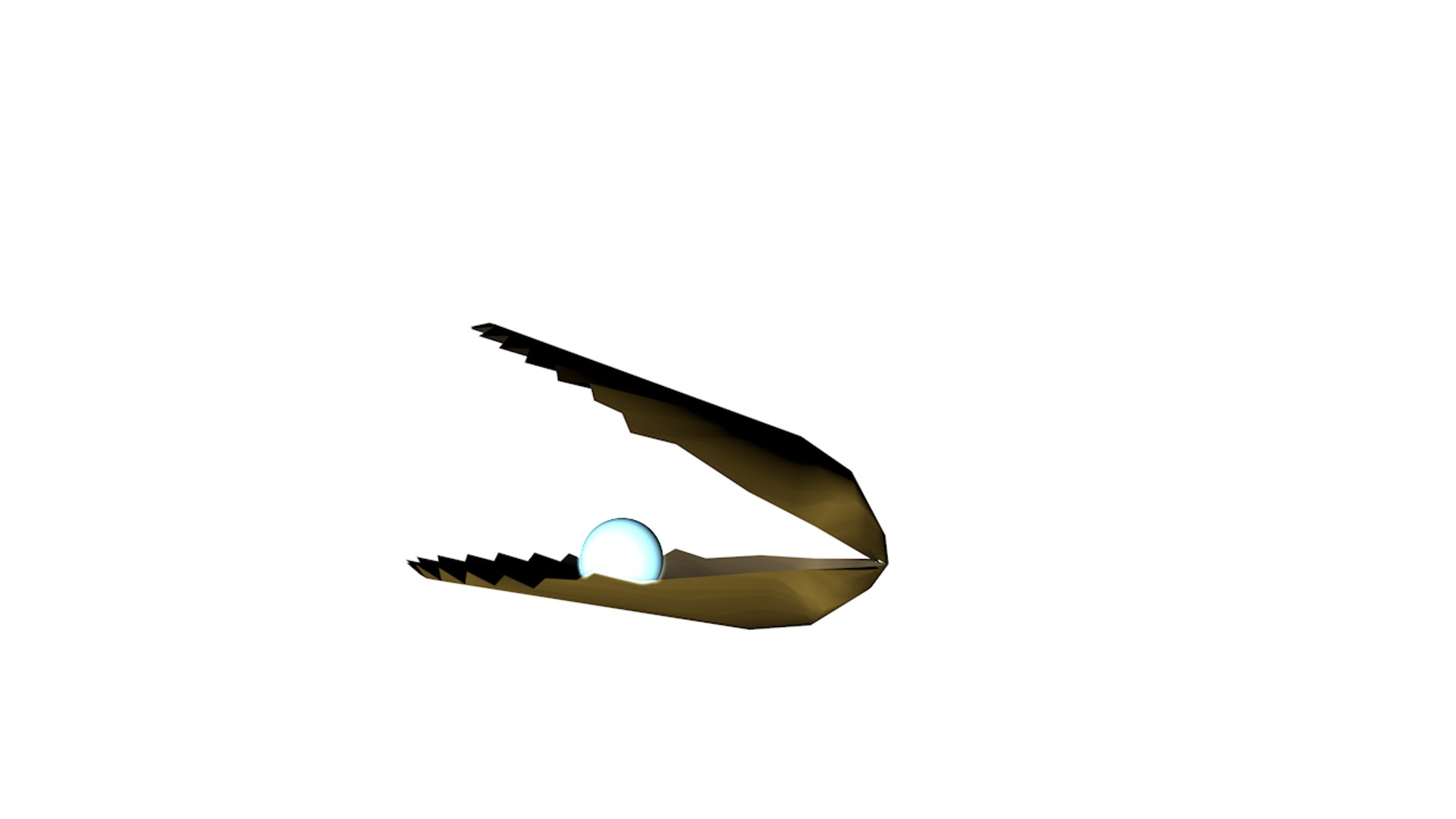 Simple scallop shell animation model - TurboSquid 1549278