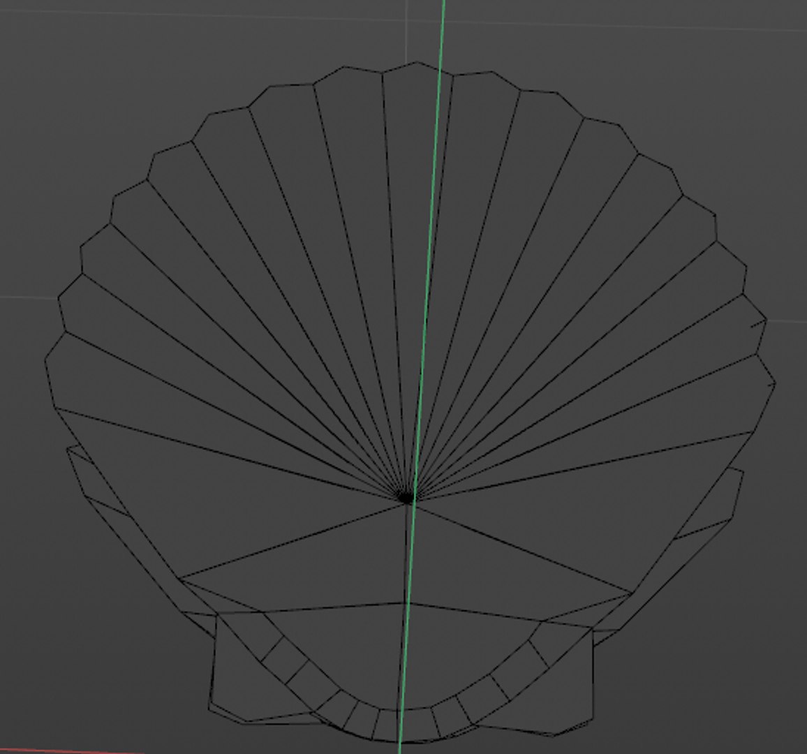 Simple scallop shell animation model - TurboSquid 1549278