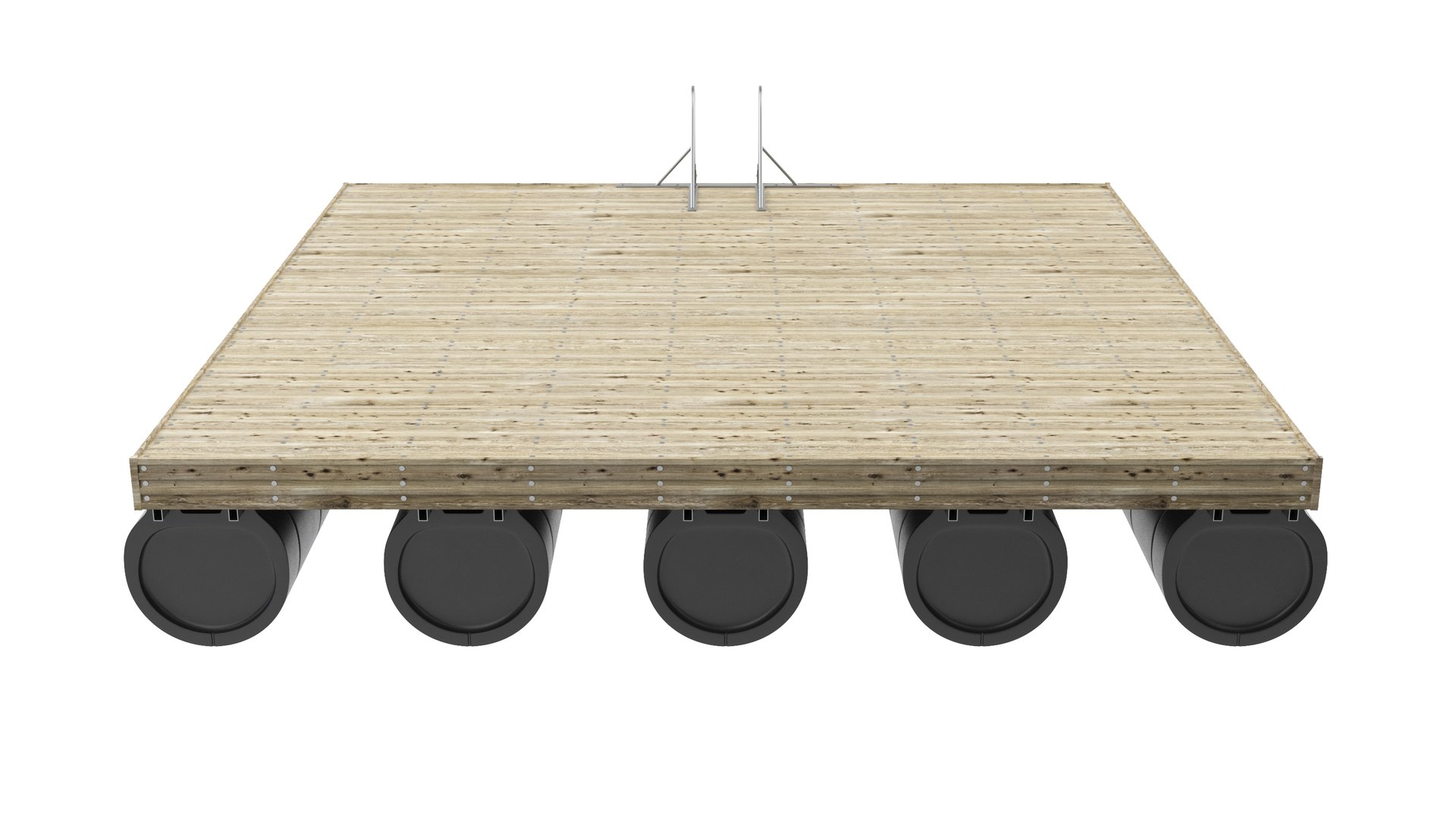 Floating Pantoon 3D - TurboSquid 2349570