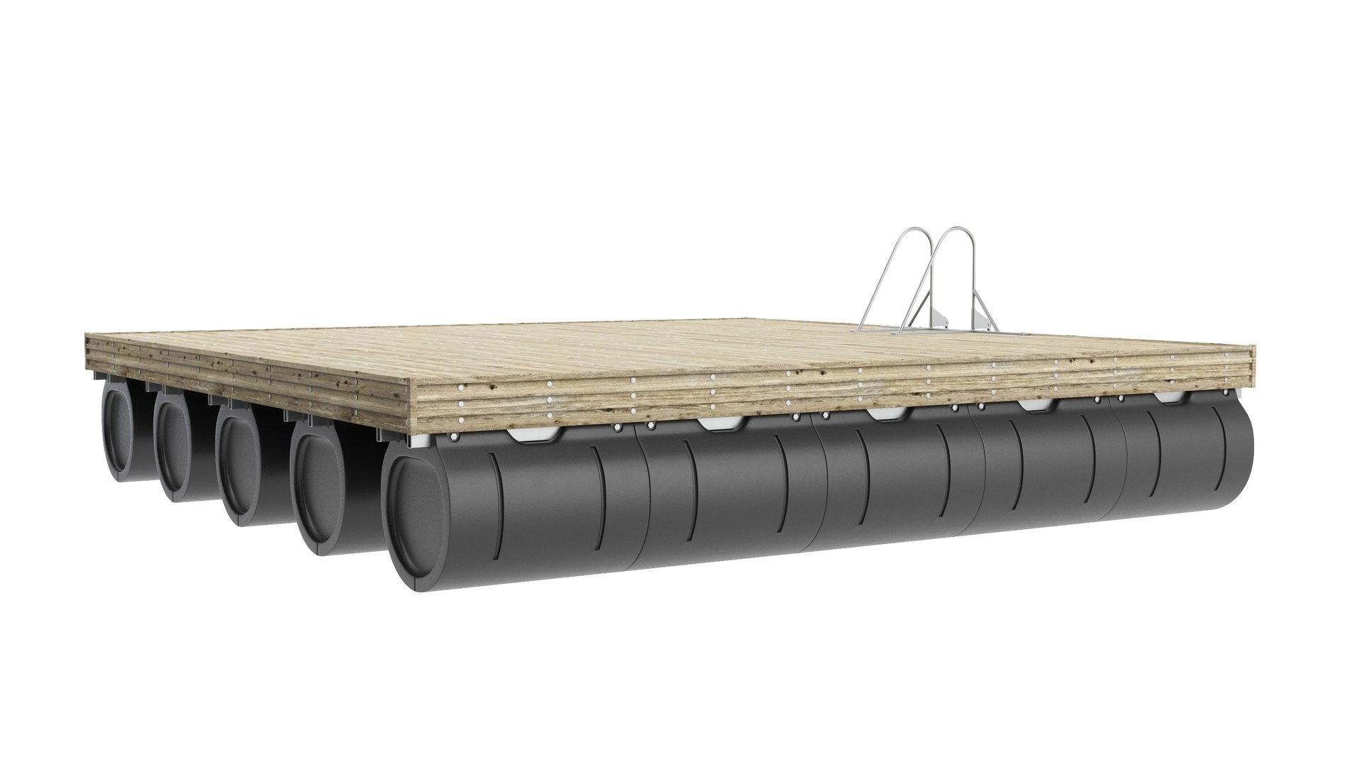 Floating Pantoon 3D - TurboSquid 2349570