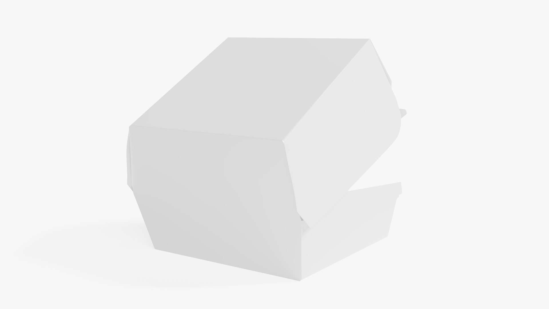 3D Burger Box Model - TurboSquid 1452029