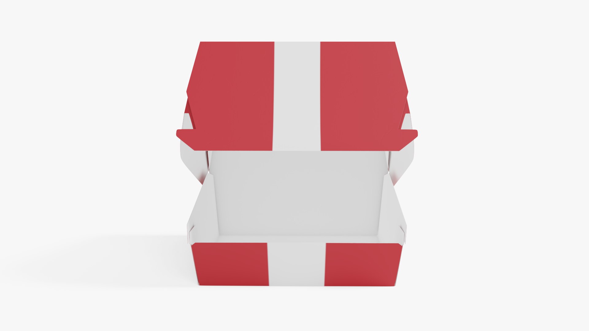3D Burger Box Model - TurboSquid 1452029