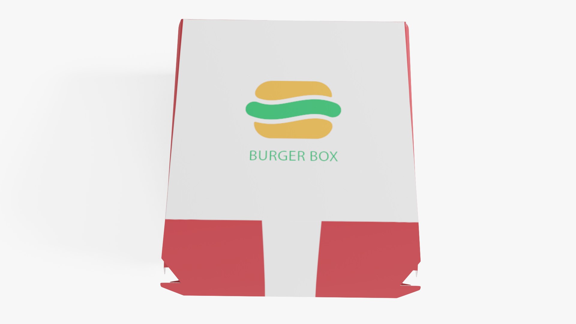 3D Burger Box Model - TurboSquid 1452029