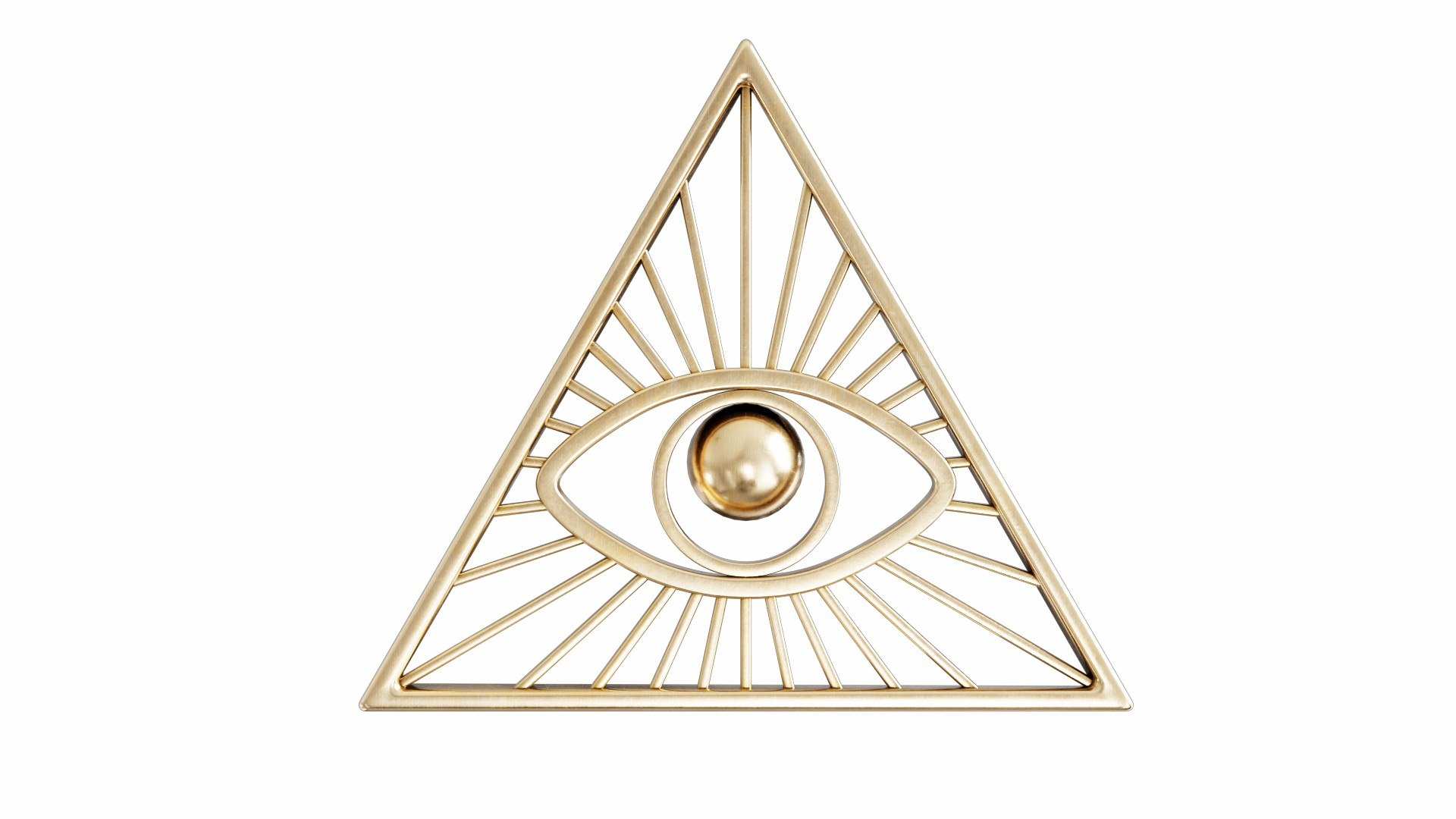 3D Masonic Eye - TurboSquid 1875911
