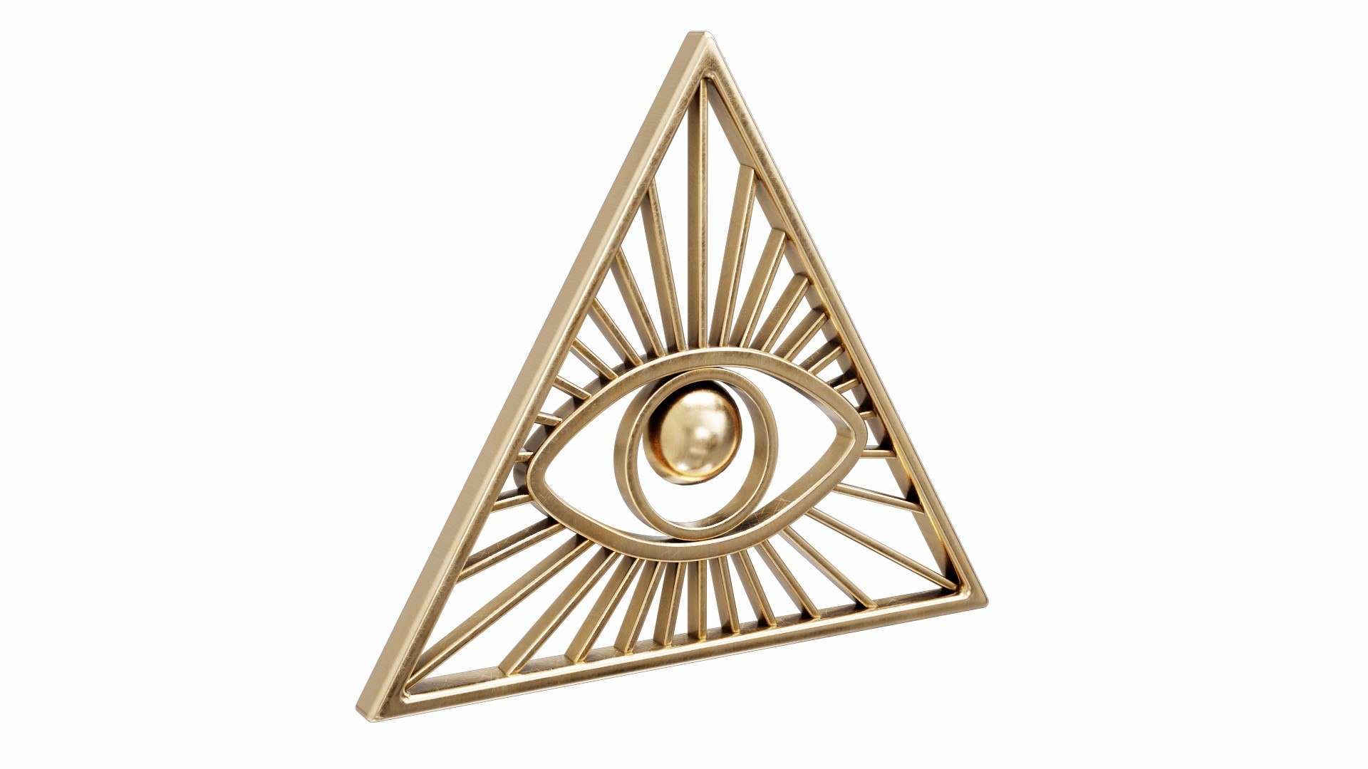 3D Masonic Eye - TurboSquid 1875911