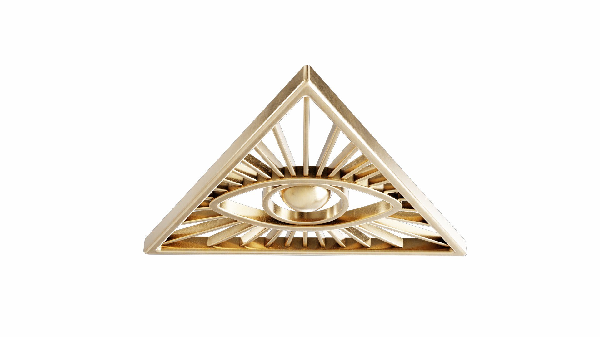 3D Masonic Eye - TurboSquid 1875911