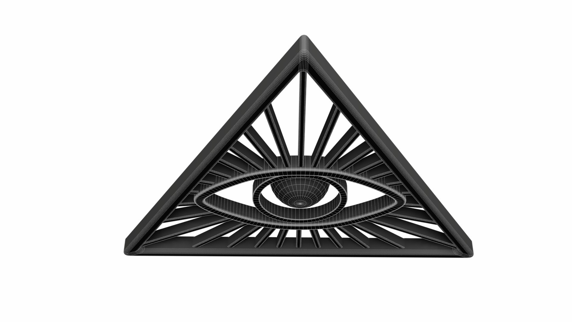 3D Masonic Eye - TurboSquid 1875911