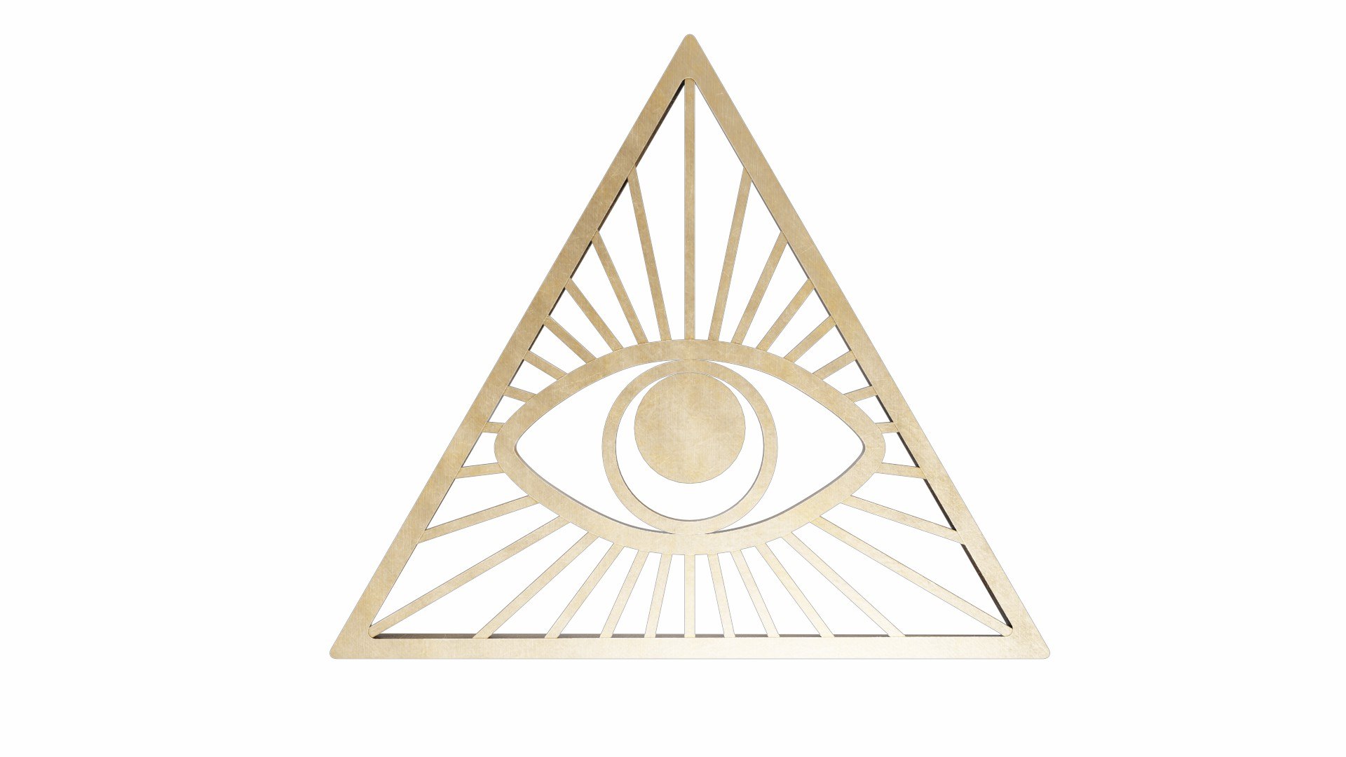 3D Masonic Eye - TurboSquid 1875911